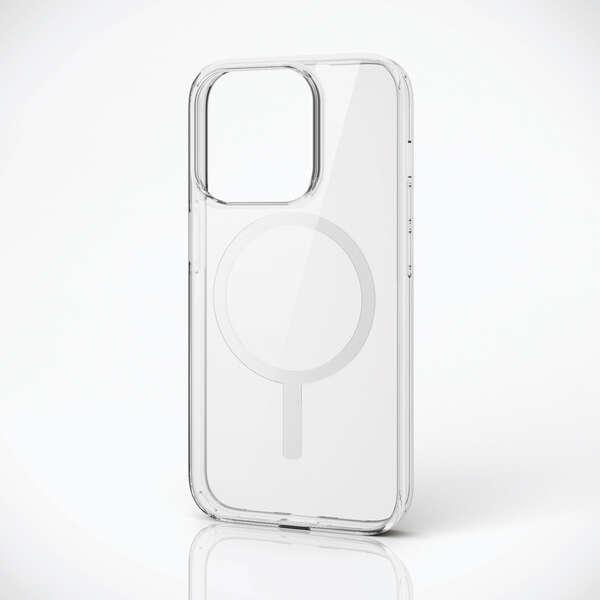 磁力装着タイプのワイヤレス充電器に対応した“MAGKEEP”シリーズ。側面には弾力性のあるTPU素材を、背面には強じんで透明度の高いポリカーボネート素材を使用した、スリムなスタイルのハイブリッドケースです。