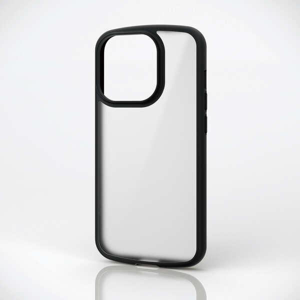 全周に配置した独自設計のエアークッションが衝撃を吸収します。背面には高硬度のポリカーボネートに指紋が付きにくい特殊加工を採用した、TOUGH SLIM LITEケースです。