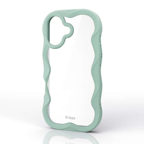 ウェーブ形状の美しい曲線が手に心地よくフィットし、背面クリアパネルで端末本来のカラーを活かしながら、遊び心と実用性を兼ね備えたGrippyシリーズのハイブリッドケースです。