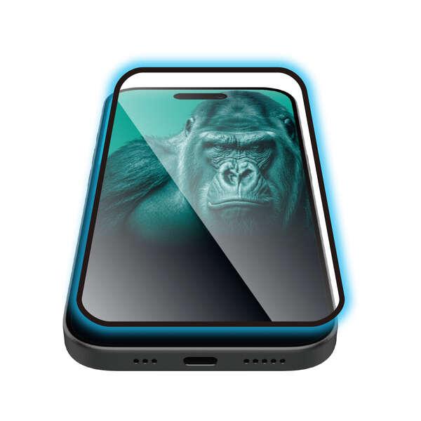 なめらかな指滑りを実現するリアルガラスを採用。Gorilla(R)ガラスを採用し3D設計のPETフレームで角割れを防ぐブルーライトカットタイプの画面保護ガラスフィルムです。ぴったり位置合わせできる貼り付けツール付きです。