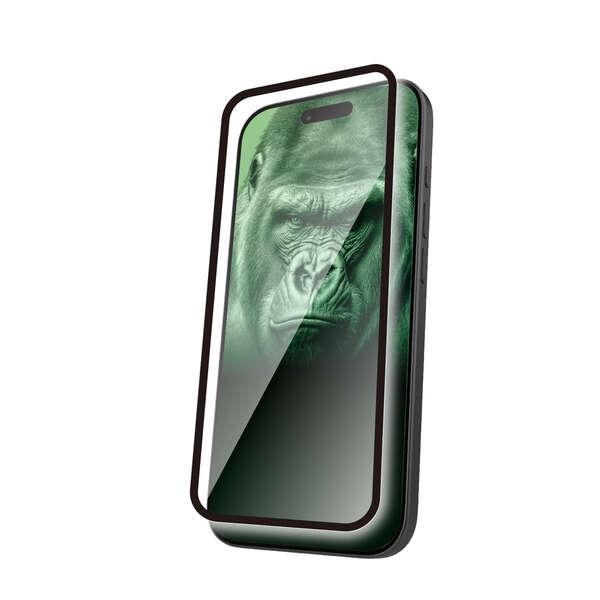 なめらかな指滑りを実現するリアルガラスを採用。Gorilla(R)ガラスを採用し3D設計のPETフレームで角割れを防ぐ高透明タイプの画面保護ガラスフィルムです。端末に被せて、テープを引くだけ、ぴったり位置合わせできる超簡単貼り付けツール付きです。