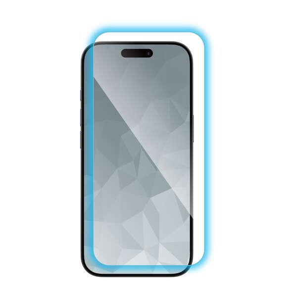 ガラス特有のなめらかな指滑りを実現するブルーライトカット・反射防止タイプの画面保護ガラスフィルムです。ぴったり位置合わせできる貼り付けツール付きです。