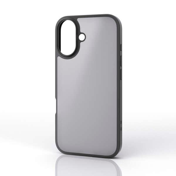 側面には弾力性のあるTPU(熱可塑性ポリウレタン)素材を、背面には強じんなポリカーボネート素材を使用した、スリムなスタイルのハイブリッドケースです。