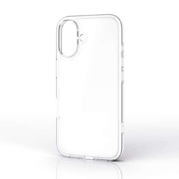 側面には弾力性のあるTPU(熱可塑性ポリウレタン)素材を、背面には指紋が付きにくい特殊加工のポリカーボネート素材を使用した、スリムなスタイルのハイブリッドケースです。