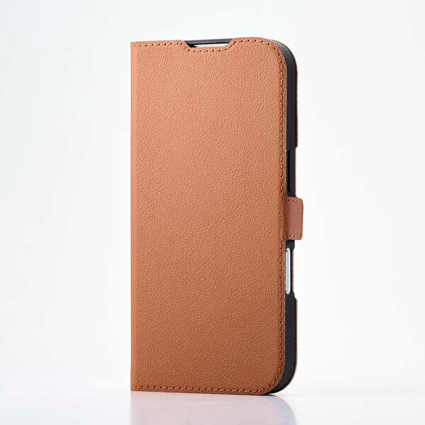 磁力装着タイプのワイヤレス充電器に対応した“MAGKEEP”シリーズ。端末の薄さや軽さを損ねない、スリムタイプの手帳型ケースです。