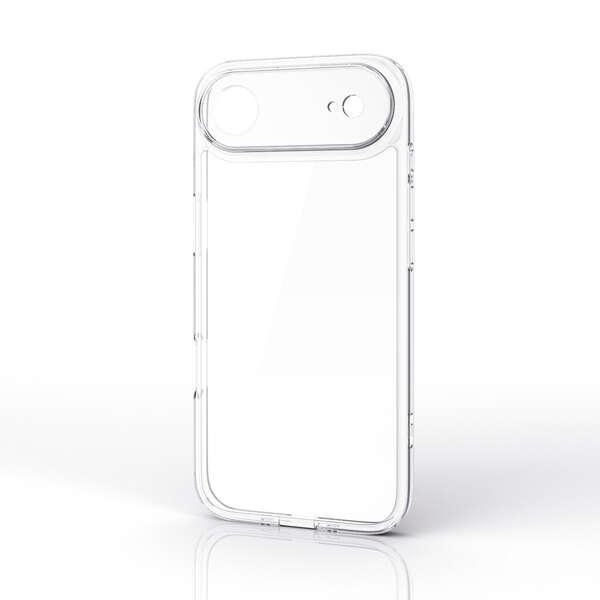 カメラ・スピーカー周りを究極までカバーする極限保護設計。側面には弾力性のあるTPU(熱可塑性ポリウレタン)素材を、背面には強じんで透明度の高いポリカーボネート素材を使用した、スリムなスタイルのハイブリッドケースです。