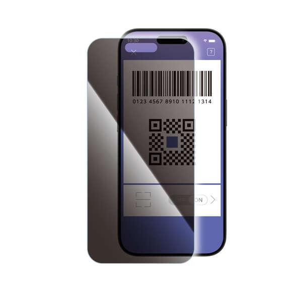 特殊ブラインド加工により左右からの視界を制御する、のぞき見防止タイプの画面保護フィルムです。