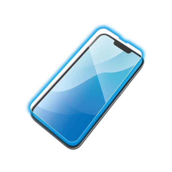 ガラス特有のなめらかな指滑りを実現するブルーライトカットタイプの画面保護ガラスフィルムです。位置ズレしない、簡単貼り付けツール付きです。