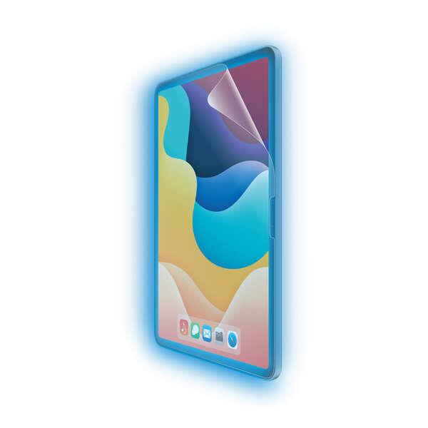 画面を見続ける機会が多い現代人の目を考えて開発!画面が発する光の中の青い部分「ブルーライト」を大幅にカットする、反射防止タイプの画面保護フィルムです。