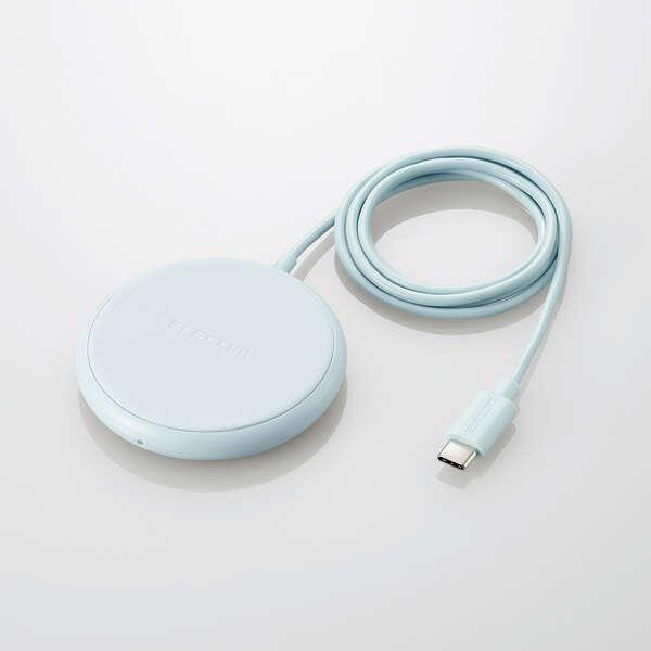 対応スマートフォンを置くだけで充電ができる、Qi規格対応ワイヤレス充電器です。天面に滑り止めパッドを配置し、スマートフォン本体への傷やバイブレーションによる滑り落ちを抑制します。スマートフォンを縦に置いても横に置いてもLEDで動作確認ができ...