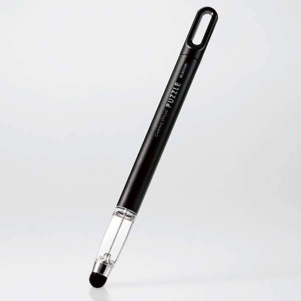 パズルゲームに最適!軽いタッチで超反応!ペン先に高密度ファイバーチップを採用し、超感度を実現して思い通りに操作可能な、パズルゲーム専用のタッチペンです。