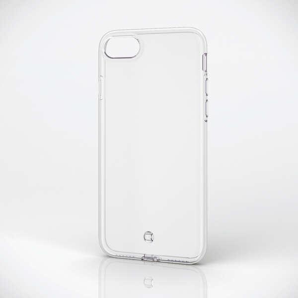 強じんな耐久性としなやかな弾力性を合わせ持ったTPU(熱可塑性ポリウレタン)素材を使用した、本体デザインが美しく際立つiPhone SE 第3世代、iPhone SE 第2世代、iPhone 8、iPhone 7用ソフトケースです。