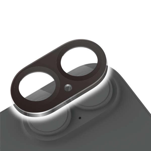 端末のカメラレンズを傷や汚れから守る、リアルガラスを採用したカメラレンズ保護カバーです。