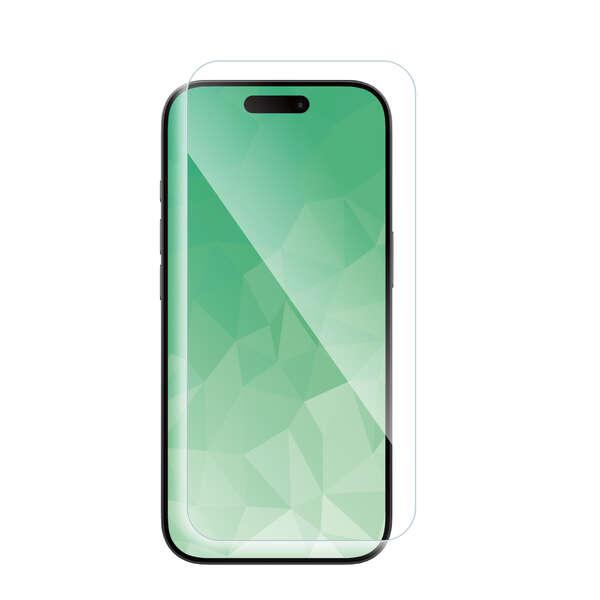 ガラス特有のなめらかな指滑りを実現する高透明タイプの画面保護ガラスフィルムです。ぴったり位置合わせできる貼り付けツール付きです。