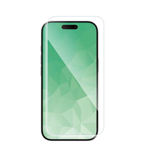 ガラス特有のなめらかな指滑りを実現する高透明タイプの画面保護ガラスフィルムです。ぴったり位置合わせできる貼り付けツール付きです。