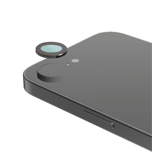 端末のカメラレンズを傷や汚れから守る、リアルガラスを採用したカメラレンズ保護ガラスフィルムです。