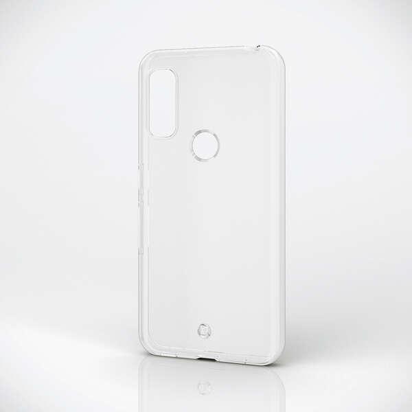 強じんな耐久性としなやかな弾力性を合わせ持ったTPU(熱可塑性ポリウレタン)素材を使用した、本体デザインが美しく際立つarrows We(F-51B/FCG01)用ソフトケースです。