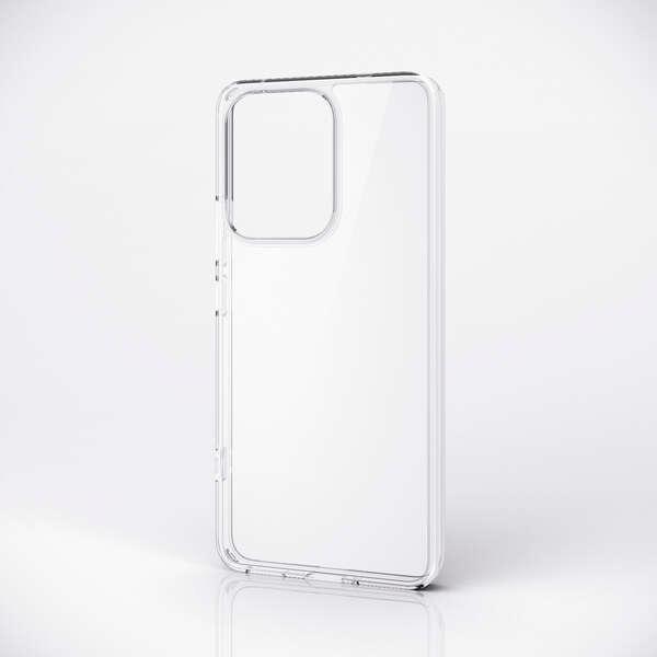 側面には弾力性のあるTPU素材を、背面には強じんで透明度の高いポリカーボネート素材を使用した、スリムなスタイルのハイブリッドケースです。