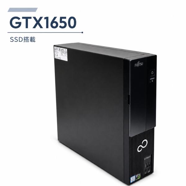 [保証期間] 到着日より30日間　※お買い物ガイド内の保証規定をご確認下さい。機種名：FUJITSU ESPRIMO WD2/D2 カスタムCPU：Core i5-9500GPU：GeForce GTX 1650 4GBメモリ：16GB D...