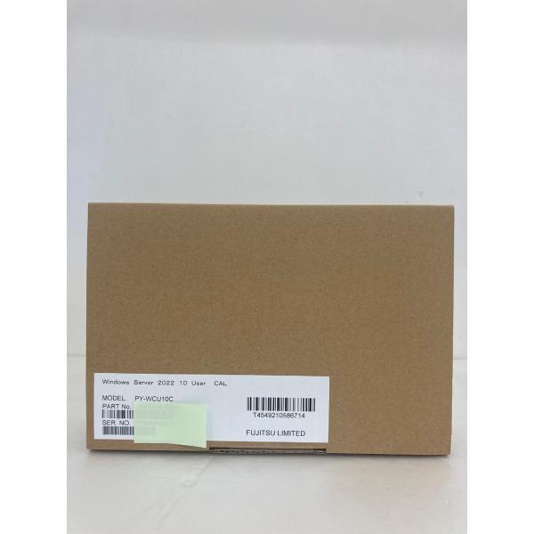 Windows Server 2022 Standard用 CALです。10 User