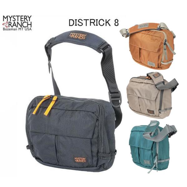 ミステリーランチ MYSTERY RANCHディストリクト8 DISTRICT 8￥13,200素材420デニールコーデュラナイロン（CORDURA リサイクルファブリック使用）200デニールナイロンライナーYKK DWR（耐久性撥水）ジッ...