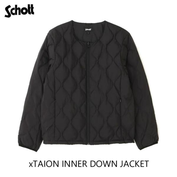 Schott ショットxTAION タイオンINNER DOWN JACKETインナーダウン ジャケット7825253003 ￥24,200インナーダウンのスペシャリスト「TAION」とのコラボレーションにより誕生した、冬でも快適に着られる...
