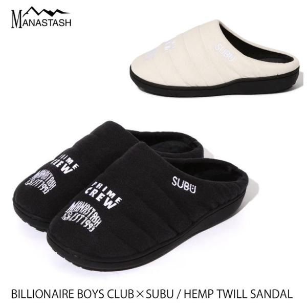 MANASTASH マナスタッシュBILLIONAIRE BOYS CLUB × SUBU × MANASTASHHEMP TWILL SANDALヘンプツイルサンダル792-4293001￥11,000大人気のSUBU SANDAL。MA...