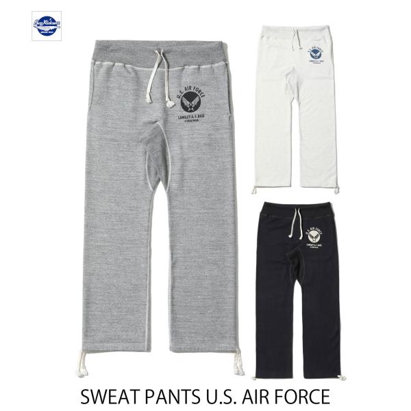 BUZZ RICKSON’S バズリクソンズSWEAT PANTS U.S.AIR FORCEスウェットパンツ USエアフォースBR40973このスウェットパンツはスウェットシャツ同様に丸胴仕様で、内股とポケットを切開してパンツを形成してい...