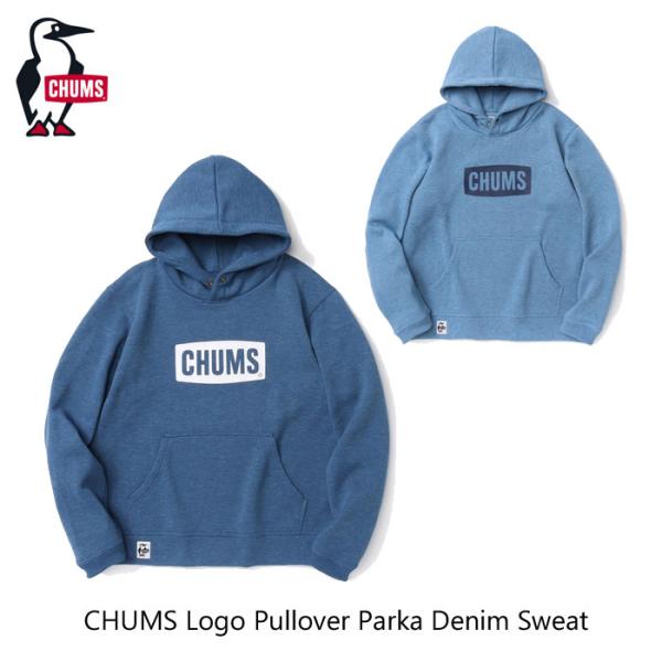 CHUMS チャムスM's W'sCHUMS Logo Pullover Parka Denim Sweatチャムスロゴ プルオーバー パーカ デニム スウェットCH00-1353 ￥11,880チャムスの定番チャムスロゴプルオーバーパーカ...