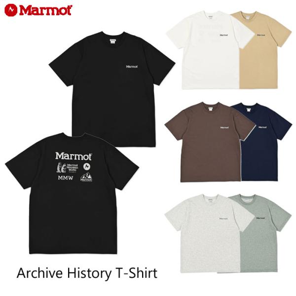 Marmot マーモットArchive History T-Shirtアーカイブ ヒストリー TシャツMTSS26MST077￥6,380ヘビーウェイトながらドライな肌触りが特徴の、コットンポリエステル混紡Tシャツ。コットンの風合いを活かし...