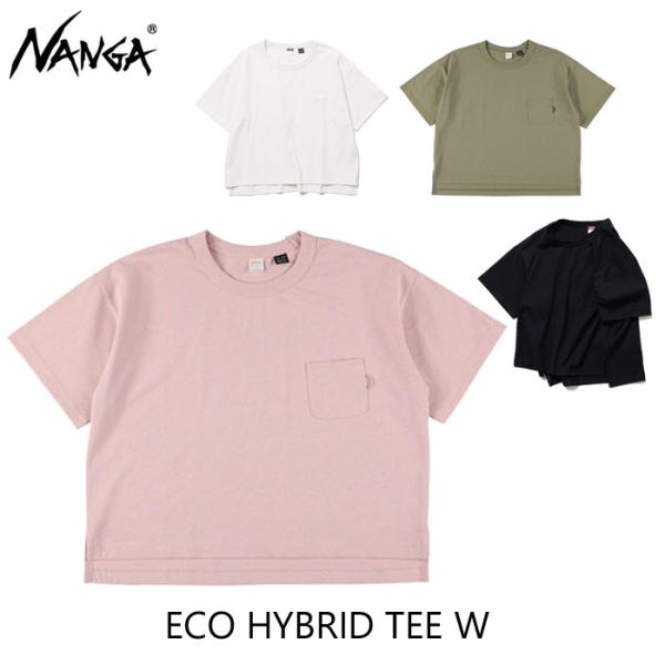 NANGA ナンガエコ ハイブリッド Tシャツ ウィメンズN2501-1M033B ￥5,500程よいクロップド丈とゆったりしたシルエットが、こなれ感のあるスタイリングを演出します。柔らかく快適な着心地のリサイクルコットン『Ferre Ya...