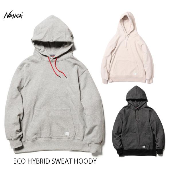 NANGA ナンガECO HYBRID SWEAT HOODYエコ ハイブリッド スウェットフーディーNW2241-1F219　￥13,200素材Ferre Yarn(コットン61%、ポリエステル33%、レーヨン6%)シンプルでありながらも...