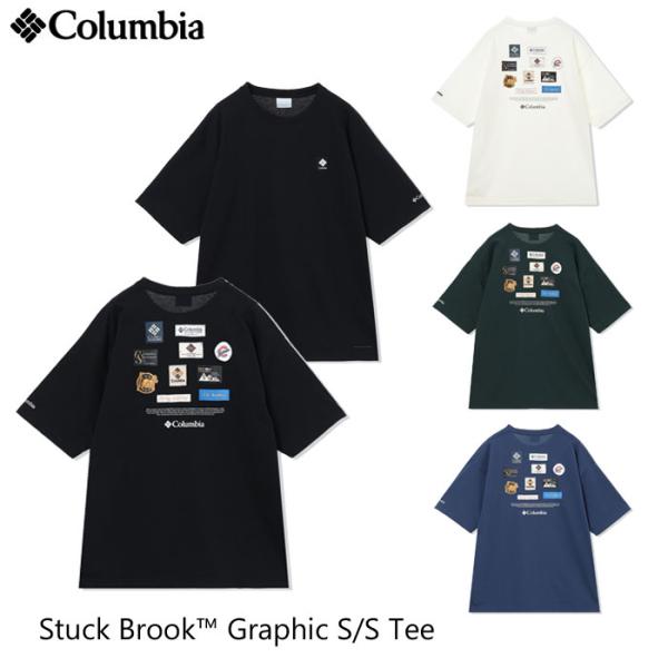 Columbia コロンビアStuck Brook Graphic S/S TeeスタックブルックグラフィックショートスリーブTシャツPG7093￥5,500・コロンビア独自の吸湿速乾機能「オムニウィック」汗を素早く吸収して乾かし、サラっと...