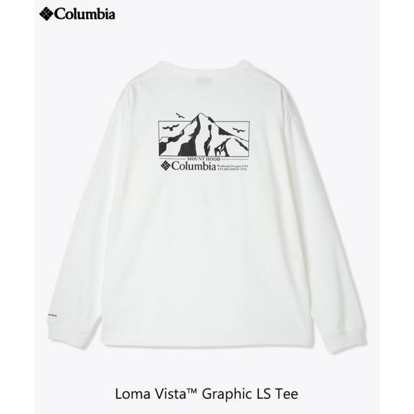 Columbia コロンビアLoma Vist Graphic LS TeeロマビスタグラフィックロングスリーブTシャツPM0764 ￥7,150着回し力に優れたヘビーウエイト長袖Teeコロンビア定番人気のロマビスタシリーズより、ベーシック...