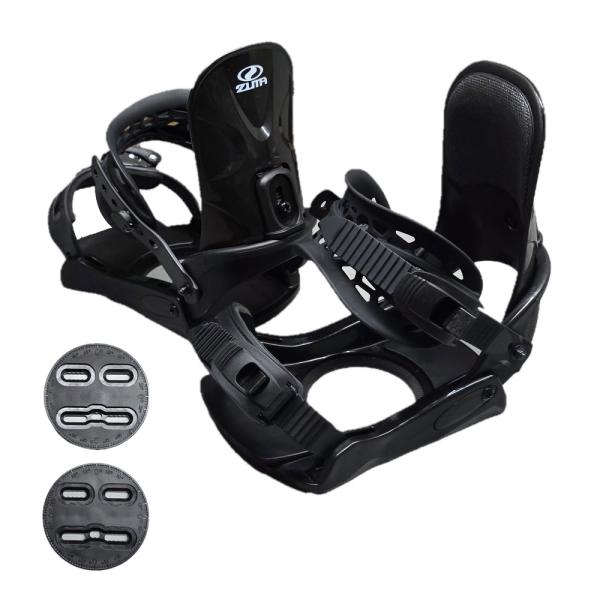 ◆ZUMA SBST-J6 BINDING BLACK 大人用スノーボードビンディング◆カラー:ブラック◆サイズ:SMサイズ(ブーツサイズ目安22.5-25.5cm)MLサイズ(ブーツサイズ目安26-29cm)