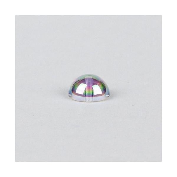 アイテム : 装飾用スタッズ品番 : SEMISFERA 10mm h5.0 CLEAR AB 10122サイズ : 直径10.0mm 高さ5.0mmカラー : CLEAR AB素材 : ABS樹脂（水洗可、ドライクリーニング不可）販売単位...