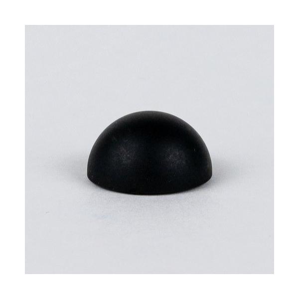 アイテム : 装飾用スタッズ品番 : SEMISFERA 18mm h9.0 BLACK OPACO 10134サイズ : 直径18.0mm 高さ9.0mmカラー : BLACK OPACO素材 : ABS樹脂（水洗可、ドライクリーニング不...