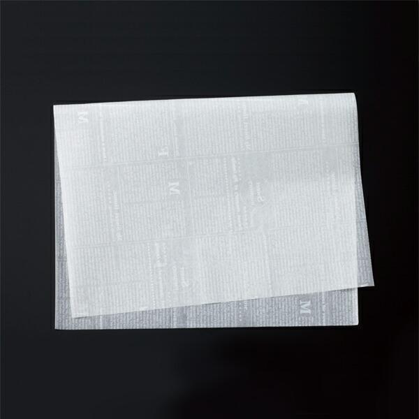 ●生産国:中国●デザイン入りでベーキングにもラッピングにも最適です。●印刷面に直接食品が触れないようにご使用下さい。●オーブントースターや直火でのご使用はおやめ下さい。クッキングペーパー (ニュース白) 500枚入 シートタイプ / フレン...