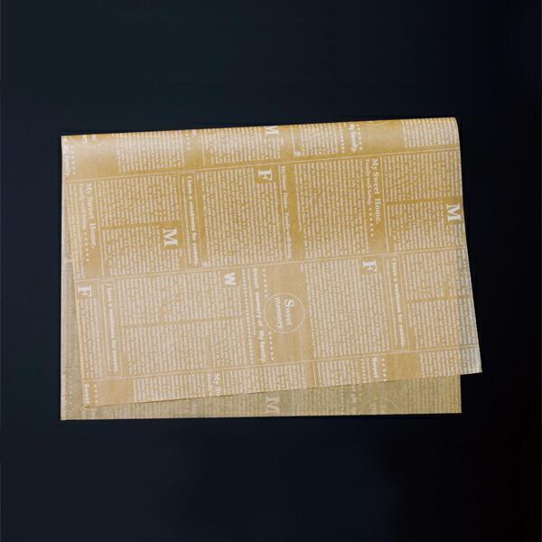 ●生産国:中国●デザイン入りでベーキングにもラッピングにも最適です。●印刷面に直接食品が触れないようにご使用下さい。●オーブントースターや直火でのご使用はおやめ下さい。クッキングペーパー (ニュースクラフト) 500枚入 シートタイプ / ...