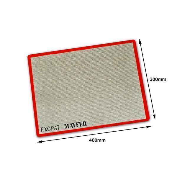 ■商品コード：KGP036-1■商品名：シリコンマット 400×300mm マトファー製 Rタイプ 1個入 ベーキングマット マトファー シリコンベーキングマット ベーキングシート クッキングシート   KGP036-1■材質：シリコン樹脂...