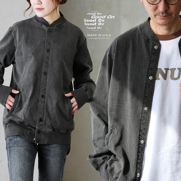 【発売日：2026年02月24日】r190627002[商品説明]・ヘビーオンスのTシャツ地に、濃淡が際立つピグメント加工。・スナップボタンやスライドポケット、ワイドリブなどのスタジャン特有のディテール。[素材]コットン100%  ジャケッ...