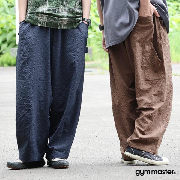 【発売日：2026年05月24日】r260409008[商品説明]・このパンツの面白いところが、無骨な“ペインターパンツ”を、真逆とも言える軽やかなシアサッカーで仕上げているところ。・シアサッカー特有の凹凸感によって肌との接地面が少なくなり...