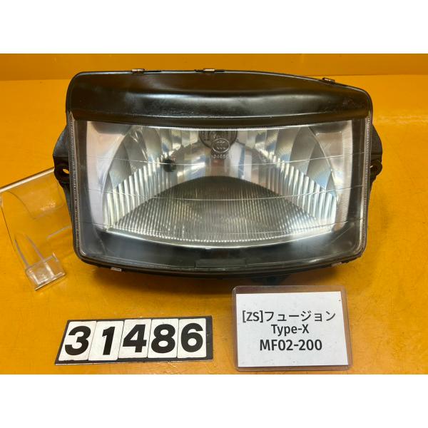 【送料無料!!】[ZS 31486]ホンダ HONDA フュージョン Type-X MF02-200 ヘッドライト ゴム部亀裂あり