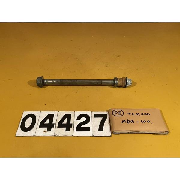 【送料無料!!】[DZ 04427]ホンダ TLM200 純正フロントホイール　アクスルシャフト MD15-100