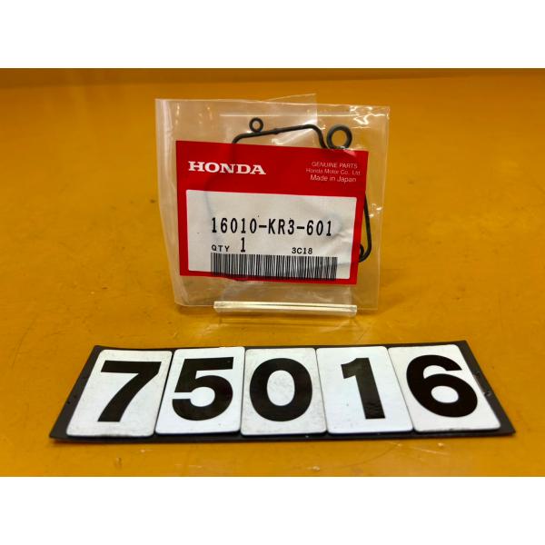 【送料無料!!】75016 新品 HONDA ホンダ CB125 CD250U レブル JC06 MA02 MC13純正キャブレターパッキン ガスケット16010-KR3-601