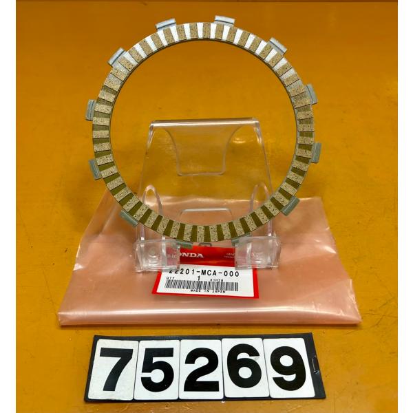 【送料無料!!】75269 新品 HONDA ホンダ 純正クラッチ ディスク DISK CLUTCH FRICT22201-MCA-000