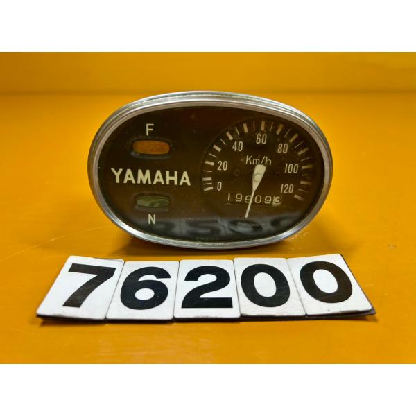 【送料無料!!】76200 中古 YAMAHA ヤマハ Y29 YG1 YA-6 YA-7 A7 DT1 YB125 メーター 19909km