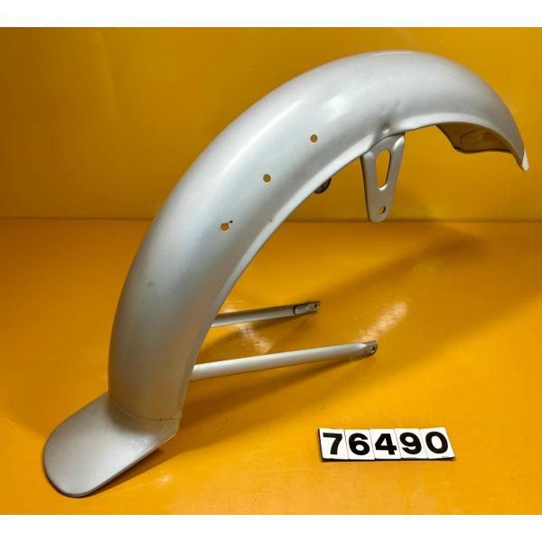 【送料無料!!】76490 中古 YAMAHA ヤマハ YB50 F5B？フロント フェンダー カウル 錆あり