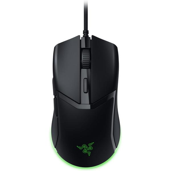 ゲームプレイ向けに最適化Razer Chroma RGB 対応の軽量有線ゲーミングマウス、Razer Cobra で高精度と没入感を実現。耐久性に優れたスイッチとアンダーグローグラデーションの Chroma ライティングを備え、これほど小型...