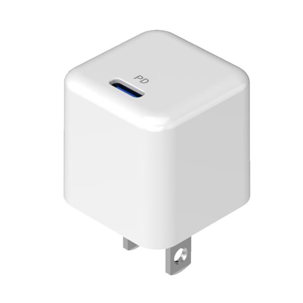 Power Delivery対応端末を高速充電可能AC-032 ACUSB-C-PD20W●USB PDチップセット内蔵で、PD(Power Delivery)対応端末を高速充電可能なAC充電器。※PD充電はPD20Wに対応したケーブルが必...